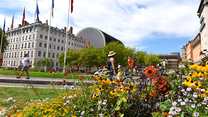 La Ville de Lyon de nouveau labellisée 4 Fleurs | Lyon Mairie du 7